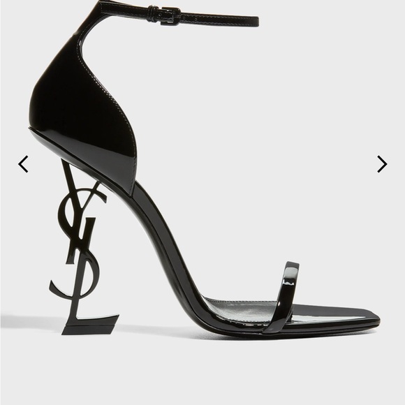 Yves Saint Laurent | Shoes | Saint Laurent Opyum Ysl Logoheel Sandals ...